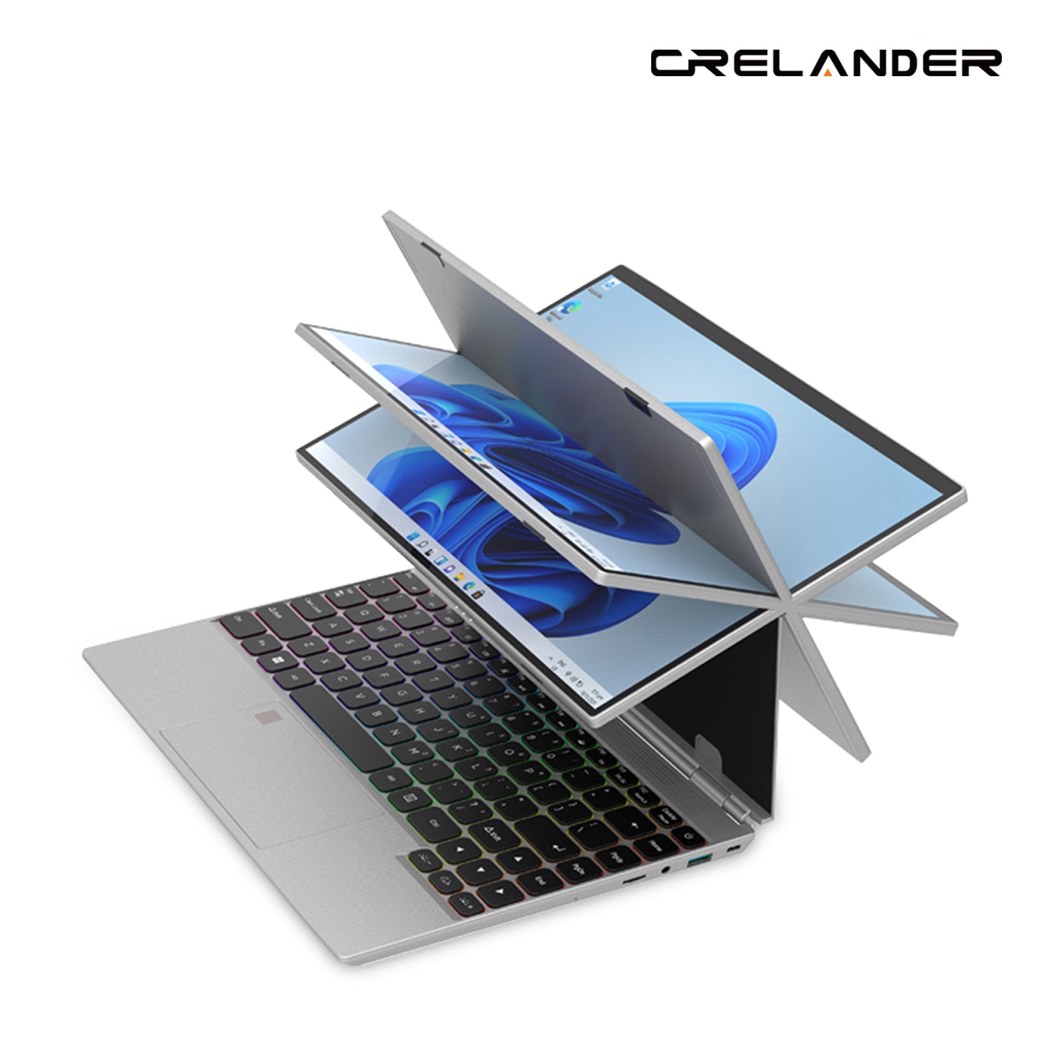 CRELANDER YG14 14 Inch 360 Degree Rotating Touch Screen Laptop – Crelanders