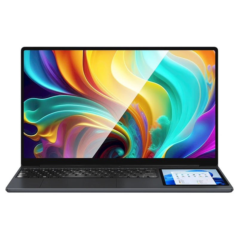CRELANDER X15 Dual Screen Laptop 15.6"+7" Touchscreen Laptops PC Noteb ...