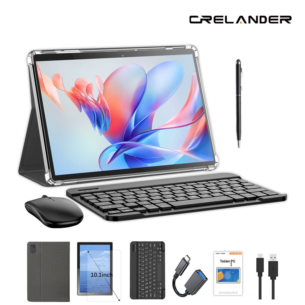 CRELANDER T40 Tablet PC 10.1 Inch IPS Screen Octa Core 12GB+128GB Dual ...