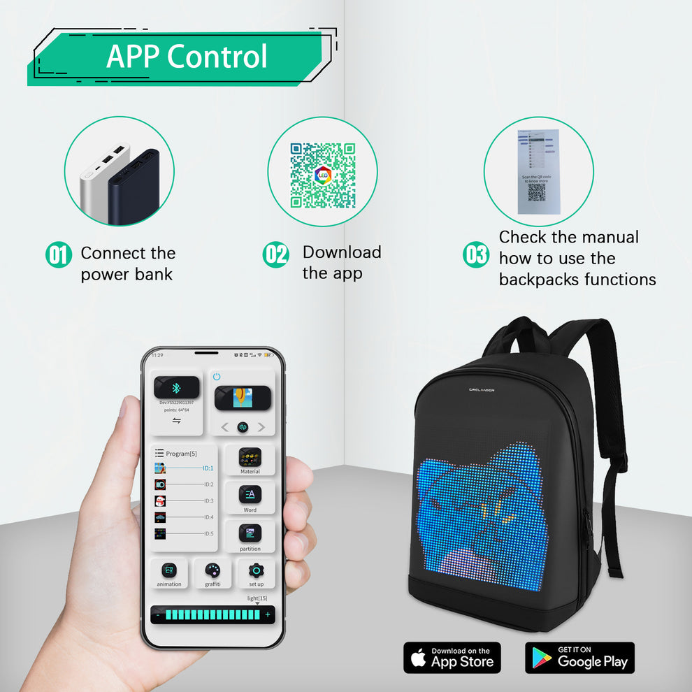 CRELANDER 6th Generation LED Backpack – Crelanders